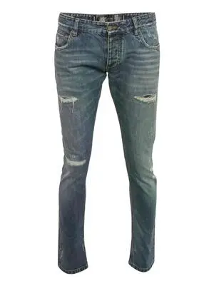 Dolce & Gabbana Distressed Denim Jeans - Blue
