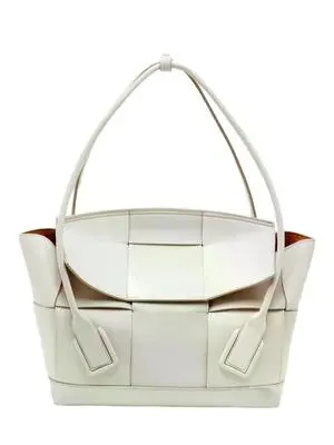 Bottega Veneta Bottega Veneta Arco Maxi Intrecciato Tote Bag Neutrals