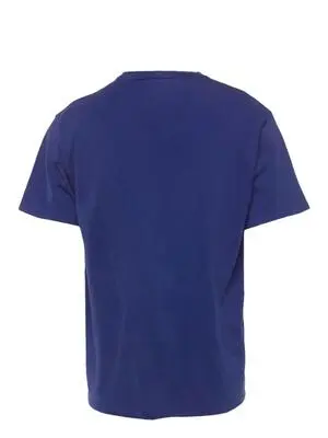 Gucci Logo-print Jersey T-shirt - Blue