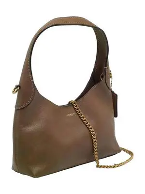 COACH VINTAGE 23 Brooklyn Leather Shoulder Bag - Brown