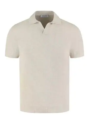 GRAN SASSO Shortsleeved Polo Shirt - Neutrals