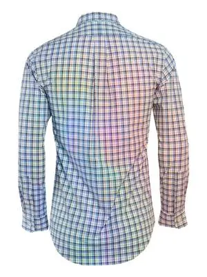 Polo Ralph Lauren Pre-owned Check Cotton Shirt - Blue