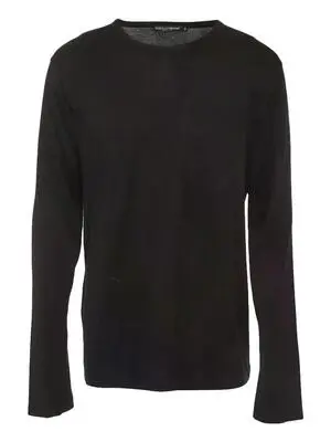 Dolce & Gabbana Long-sleeves T-shirt - Black