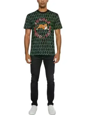 KENZO X H&m Tiger-print Crew-neck T-shirt
