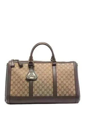 Gucci Gg Canvas Palace Monogram Handbag - Neutrals