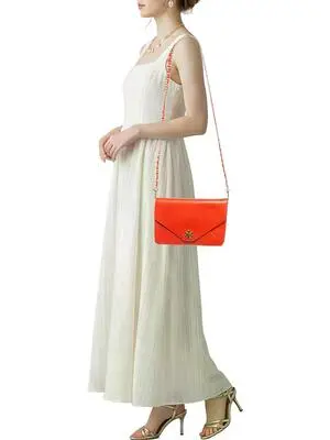 Tory Burch Kira Envelope Shoulder Bag - Red