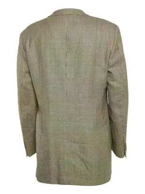 Giorgio Armani Houndstooth-pattern Blazer - Neutrals