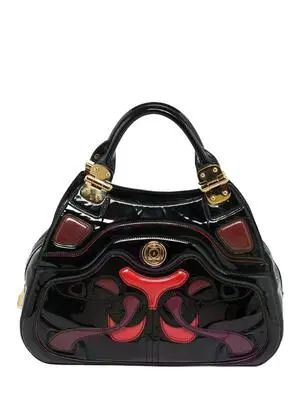 ALEXANDER MCQUEEN Alexander McQueen Turnlock Patent Leather Tote Bag