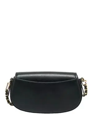 Michael Kors Mila Padlock Shoulder Bag - Black