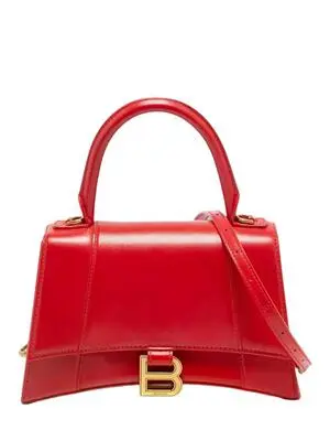 Balenciaga Hourglass Tote Bag - Red