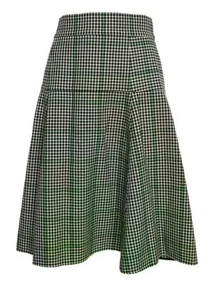 Dolce & Gabbana Flared Midi Skirt - Black
