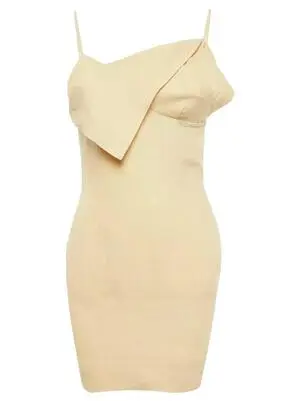 Jacquemus L'amour Mini Dress - Neutrals