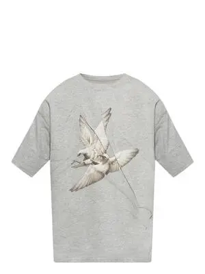 MAISON MARGIELA Crew Neck T-shirt - Gray