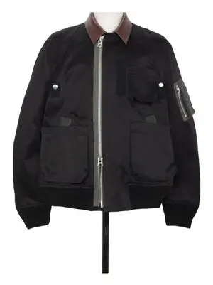 SACAI Sacai Long-Sleeved Zip-Up Jacket With Multiple Pockets