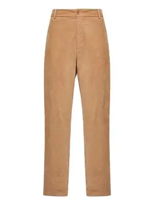 Moncler Corduroy Tailored Trousers - Beige