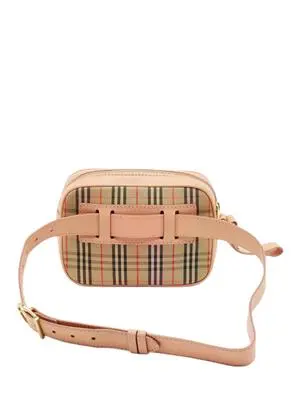 Burberry Knight Check Belt Bag - Neutrals