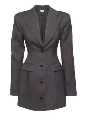 LOVERS AND FRIENDS Long-sleeve Blazer Mini Dress - Grey