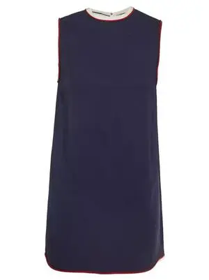 Gucci Sleeveless Tunic Mini Dress - Blue