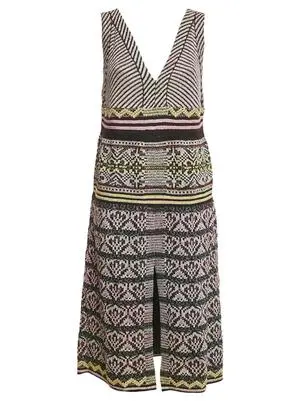 Missoni Lurex V-neck Dress - Black