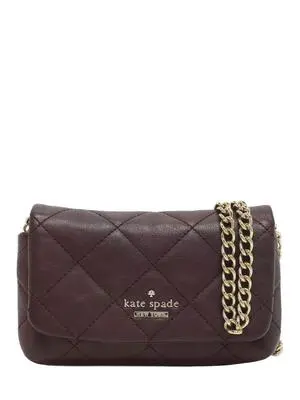 Kate Spade New York Quilted Leather Crossbody Bag - Red