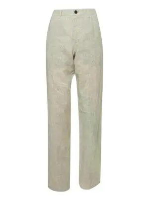 BOSS Pinstripe Tailored Trousers - Grey