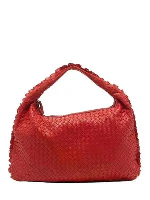 Bottega Veneta Veneta Ruffle Tote Bag - Red