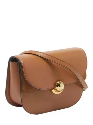 Furla Sfera S Leather Crossbody Bag - Brown