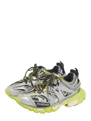Balenciaga Balenciaga Layered Low-Top Sneakers Silver