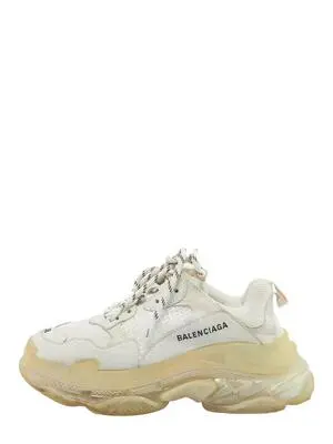 Balenciaga Triple S Mesh Sneakers - Neutrals