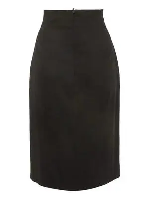 Escada Zip-up Pencil Skirt - Black