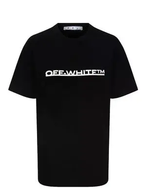 Off-White Underlined Logo T-shirt - Black