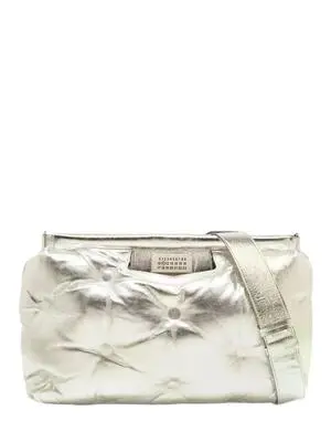 MAISON MARGIELA Glam Slam Padded Shoulder Bag - Silver