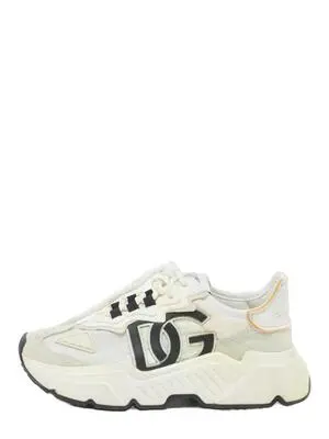 Dolce & Gabbana Daymaster Leather Sneakers - Grey