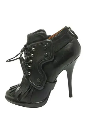 Givenchy Fringe-detail Ankle Boots - Black