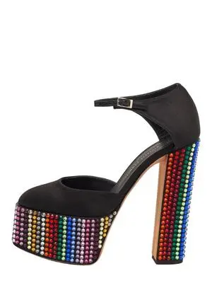 GIUSEPPE ZANOTTI Embellished Pumps - Black