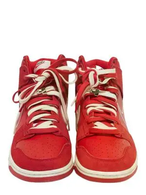 Nike Dunk High Se "first Use" Sneakers - Red