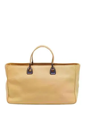 LANCEL East-west Leather Tote Bag - Neutrals