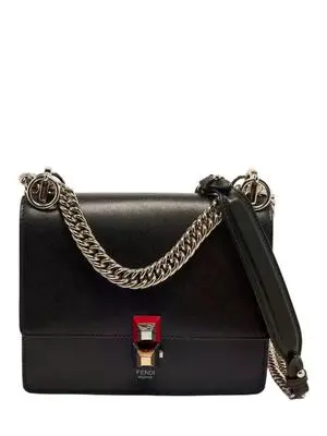 Fendi Kan I Shoulder Bag - Black