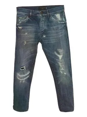 Dolce & Gabbana Belt Loops Jeans - Blue