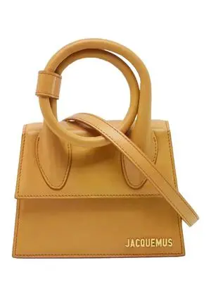 Jacquemus Le Chiquito Noeud Top Handle Bag - Neutrals