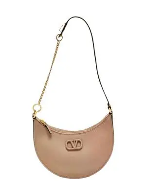 Valentino Garavani Vlogo Shoulder Bag - Neutrals