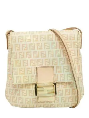Fendi Zucchino Crossbody Bag - Neutrals