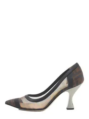 Fendi Colibri Net Pumps - Black