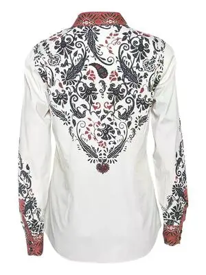 Etro Paisley Floral Print Shirt - Neutrals