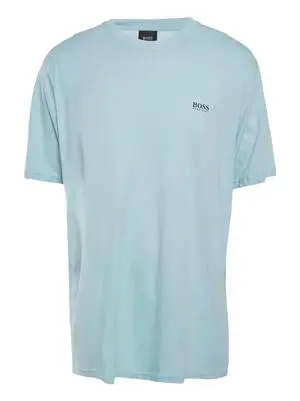 BOSS Logo-print T-shirt - Blue