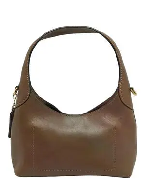 COACH VINTAGE 23 Brooklyn Leather Shoulder Bag - Brown