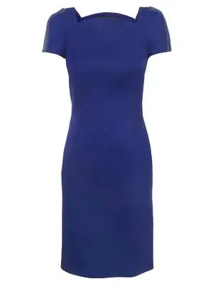 Versace Short-sleeve Mini Dress - Blue