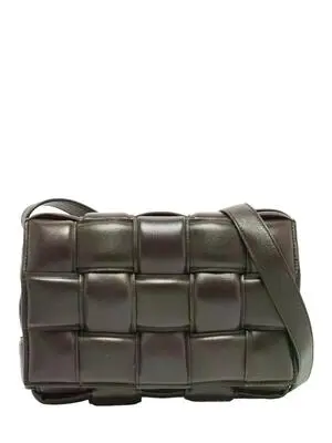 Bottega Veneta Cassette Shoulder Bag - Brown