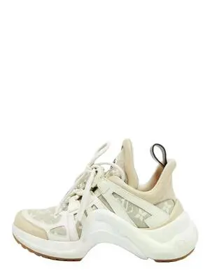 LOUIS VUITTON Archlight Monogram Canvas Sneakers - Neutrals