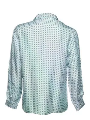 Dolce & Gabbana Floral-print Pajamas Shirt - Blue